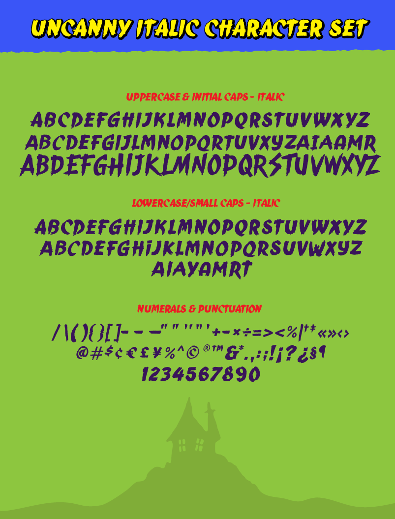 Uncanny Vintage Brush Font – Paper Moon Supply