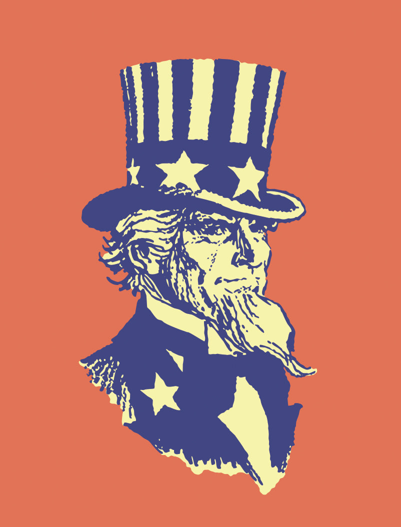 Uncle Sam Beard Clipart 27 Half Beard High Res Illustrations Getty